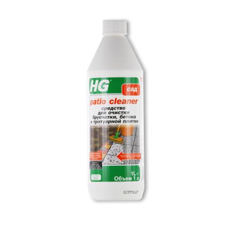 Hg შიდა ეზოს ფილების საწმენდი სითხე 1 ლ Veli Store
