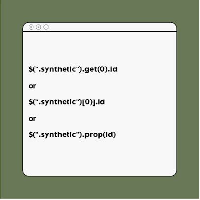 How To Get Id Of An HTML And DOM Object In JQuery Example Tutorial