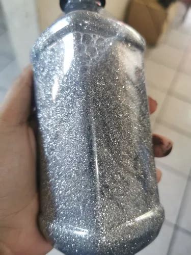 5 Litros Metal Flake Plata Envío Gratis
