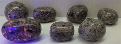 7 Piece Polished Yooper Lite Flamestone Up To 1 1 4l Albrecht Auction Service