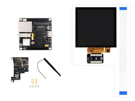 Luckfox Pico Ultra幸狐RV 微型 TOPS算力Linux开发板 带屏幕套餐 WiFi 和蓝牙模块支持PoE