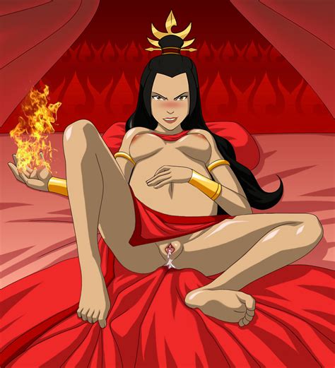 Rule 34 Areola Avatar The Last Airbender Azula Barefoot Blush Breasts