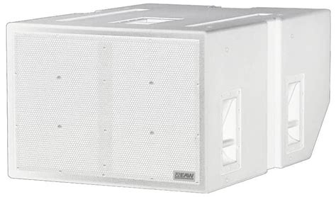 Eaw Sb1001 Dual 18 Inch Passive Subwoofer White W Black Reverb