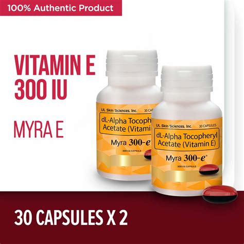 Myra E 300 Iu 30s Bottle 2 Bottles Shopee Philippines