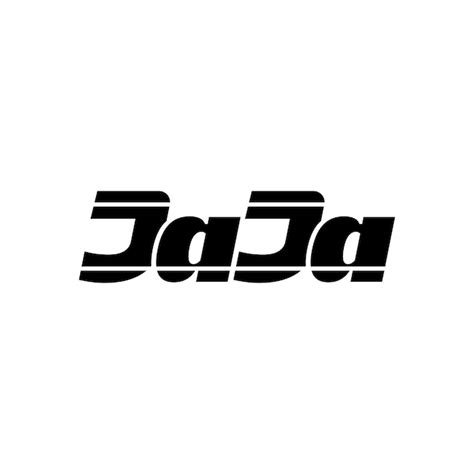 Premium Vector Jaja Typography Brand Name Vector Icon