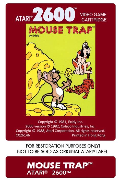 atari 2600 cartridge red label template atari 2600 atariage forums