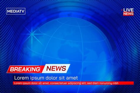 뉴스 자막바 벡터 Freepik에서 무료 고품질 벡터를 다운로드하세요 Freepik