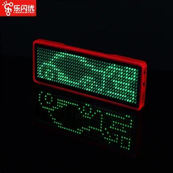 Programmable Led Name Badge Led Name Tag Scrolling Led Signs Buy Led Name Badge Led Name Tag