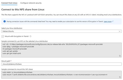 Create An NFS Azure File Share Microsoft Learn