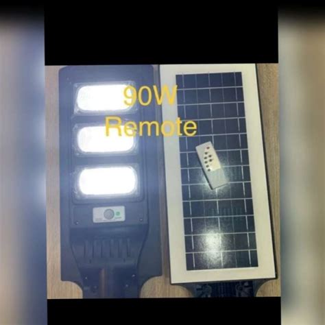 Promo Lampu Jalan Led Solar Sel W Pju Led Panel Surya Matahari Watt Multicolor Onelux