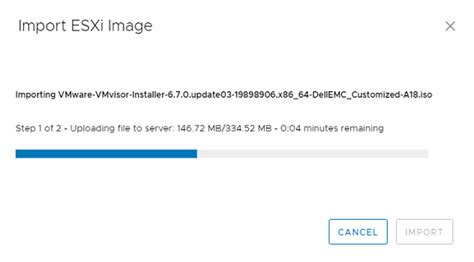 Upgrade Di Host Vmware Vsphere Esxi Dalla Versione 6 0 Alla 6 7 Utilizzando Vsphere Update