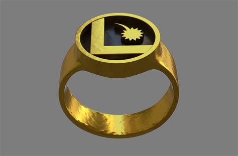 Stl File Legion Of Superheroes Flight Ring・template To Download And 3d