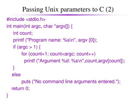 Command Line Parameters Ppt Download