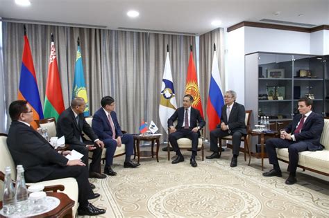 Евроазийн ЭЗХ ны гишүүн орнууд Монгол Улстай харилцаагаа гүнзгийрүүлэхийг зорьж байна