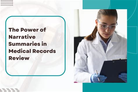 Narrative Summaries In Medical Record Review