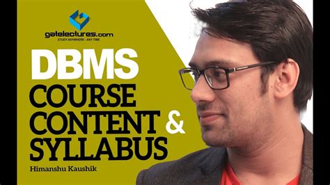 Database Management System 01 Course Content And Syllabus Dbms Youtube