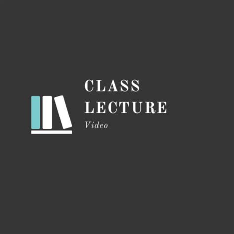 Class Lecture Youtube