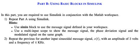 Solved 1 Generate The Message Signal M T Shown In Fig 1 Chegg