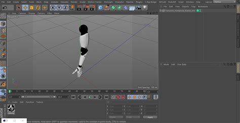 Futuristic Humanoid Robot Arm 3d Model Turbosquid 2095345