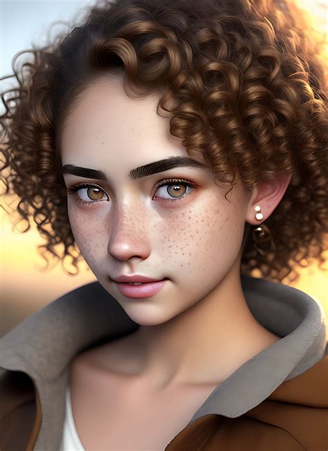 Download Curly Hair Woman Female Royalty Free Stock Illustration