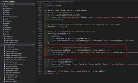 not all images folders have proper name patterns issue in kohya · issue