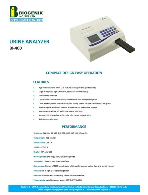 Biogenix Diagnostics Pathology Analyzers Distributor Healthcare