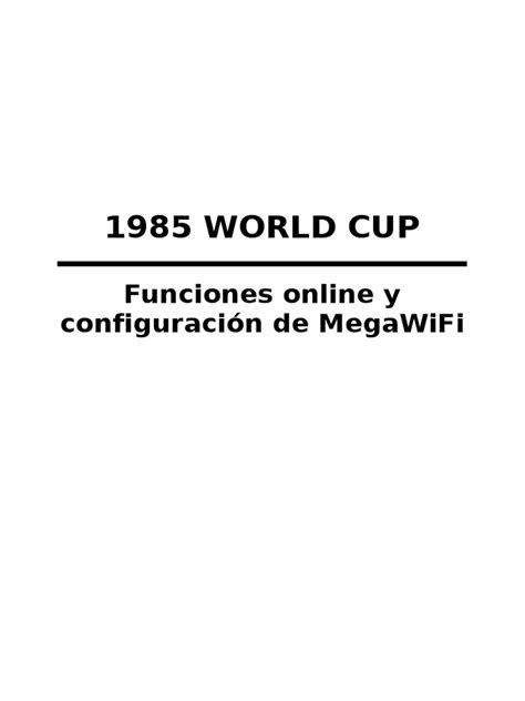 Wifi Config Es Pdf Wifi Enrutador Computación