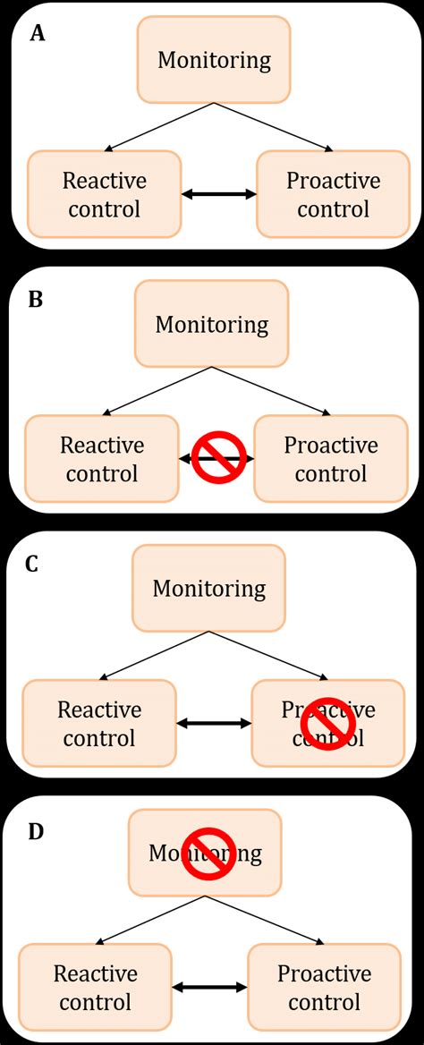1 Schematic Representations Of The Cognitive Control System Under The
