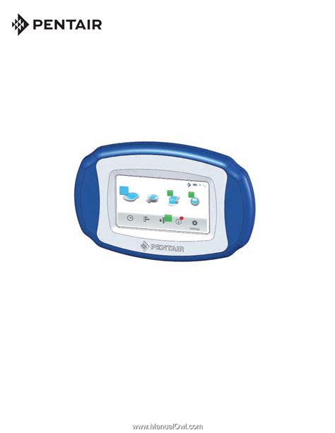 Pentair Intellicenter Control System Intellicenter Wireless Remote
