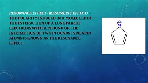 Electronic Effects Inductive Effect Pptx Chemistry Basic Pptx