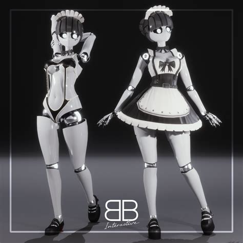 Original 3d Model Bbseven Evo For Vrchat Battle Bunny Mods Booth