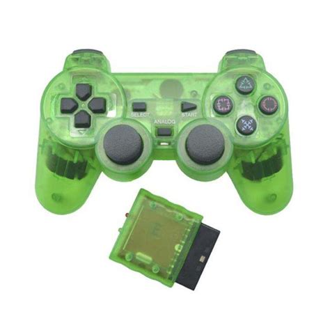 Transparent Color Wireless Gamepad Controller For PS2 2 4G Game Controle For Plastation 2