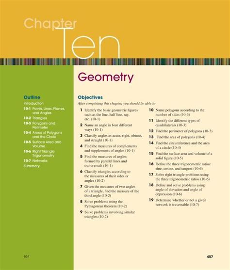 Chapter Geometry W