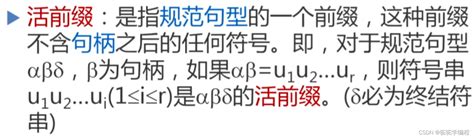 活前缀及构造活前缀的dfa csdn博客