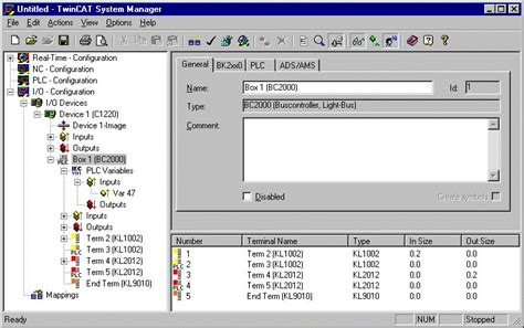Merging The Bc2000 In The Twincat System Manager