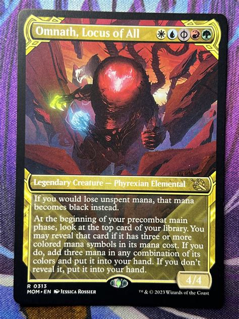 Omnath Locus Of All Mom Showcase Bootleg Mage