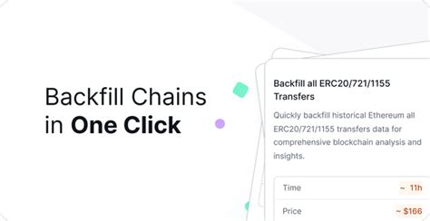 Introducing One Click Backfills Quickly And Cost Effectively Backfill