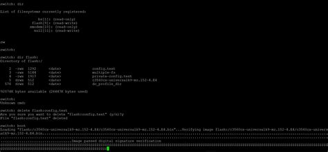 Solved Cisco Catalyst 3560 Cx Factory Reset Cisco Community