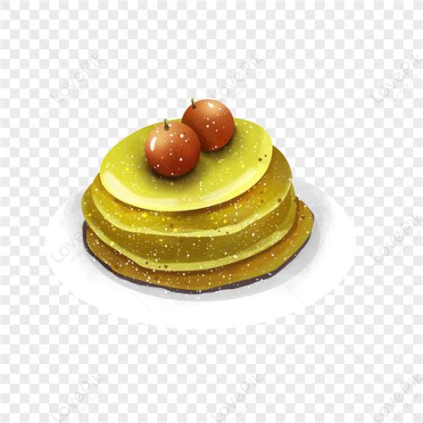 Green Multilayer Fruit Gourmet Pancakes 클립 일러스트 아트팬케이크음식 Png 일러스트 무료 다운로드 Lovepik