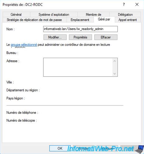 install an active directory read only domain controller rodc on