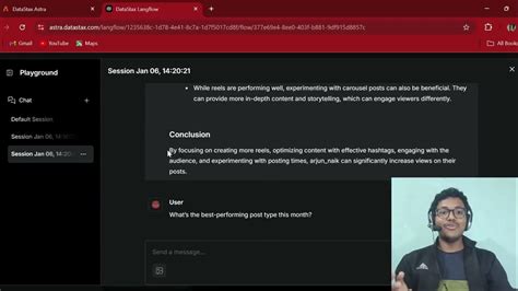 Langflow Datastax Ai Powered Social Media Analytics Team Genius Grid Level Supermind