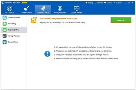 How To Defrag Registry In Windows