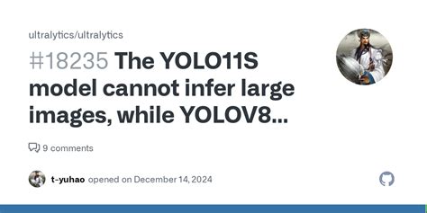 The Yolo11s Model Cannot Infer Large Images While Yolov8s Can · Issue