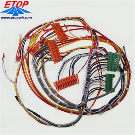 Custom Electrical Terminal Block Connector Wiring Harness Etop