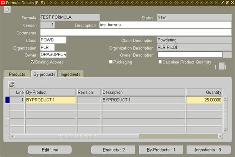 An Oracle Apps Blog Creating Formula In Oracle Process Manufacturing Opm