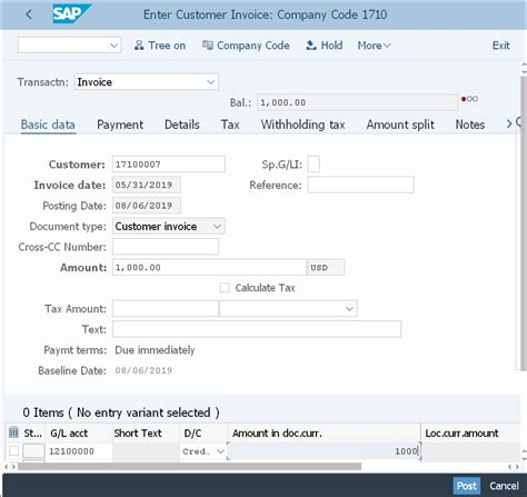 creating customer invoices with sap s 4hana finance