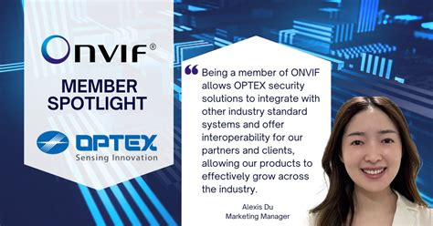 Onvif On Linkedin Member Profile Optex