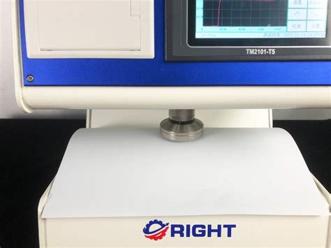 Touch Screen Type Bekk Smoothness Tester Dongguan Right Instrument Co
