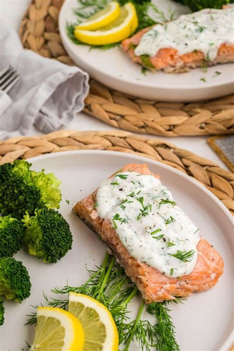Easy Lemon Dill Sauce Recipe Dip • The Fresh Cooky