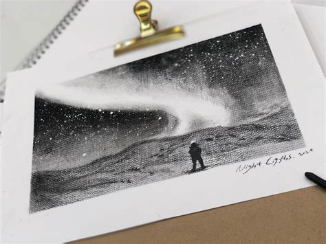 Class101 흑백으로 그리는 빛나는 풍경 콘테 드로잉